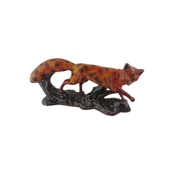 Fox Figure Hand Painted by Anita Harris Art Pottery