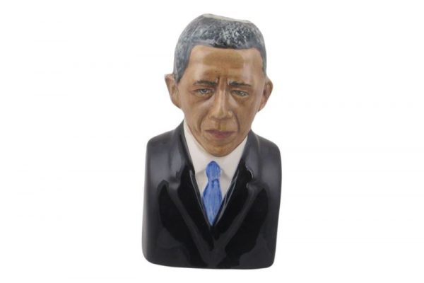 President Barack Obama Toby Jug Bairstow Pottery - Stoke Art Pottery