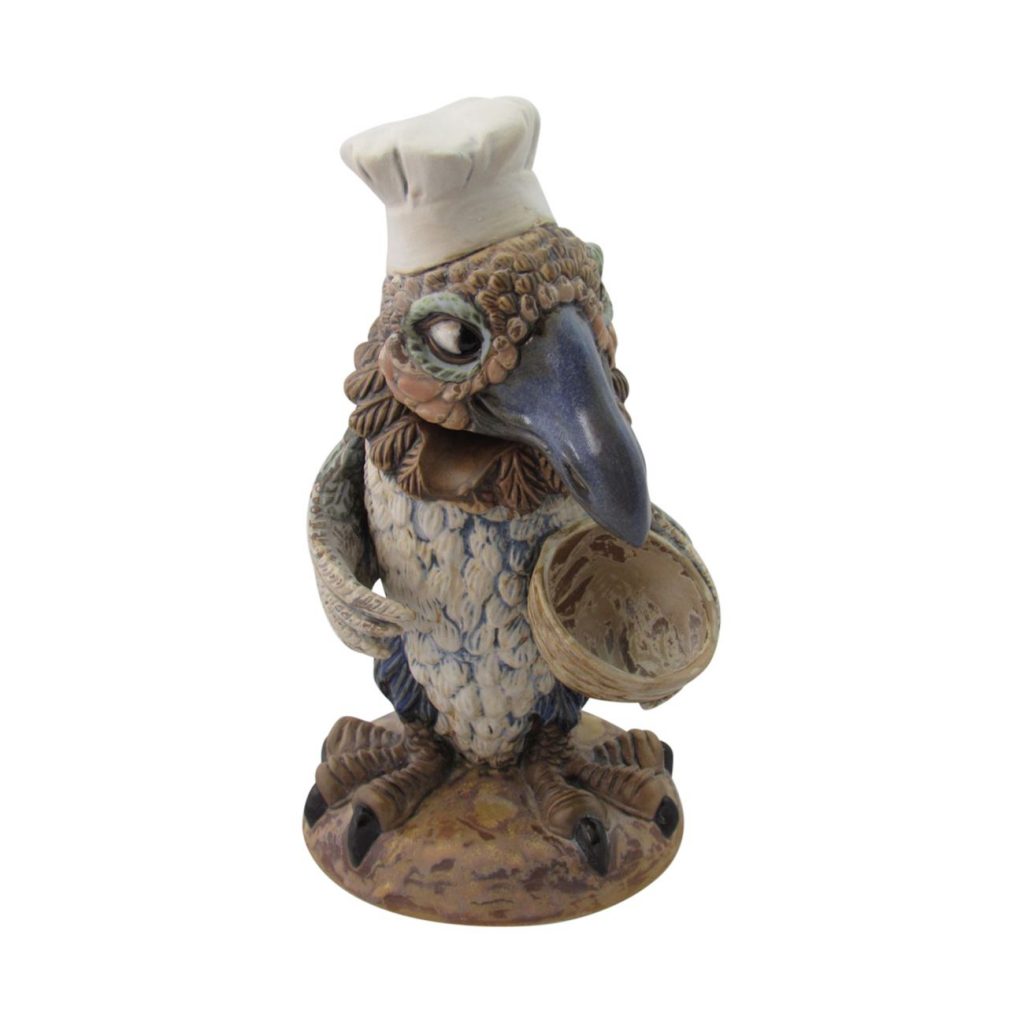 Burslem Pottery Grotesque Birds - Stoke Art Pottery