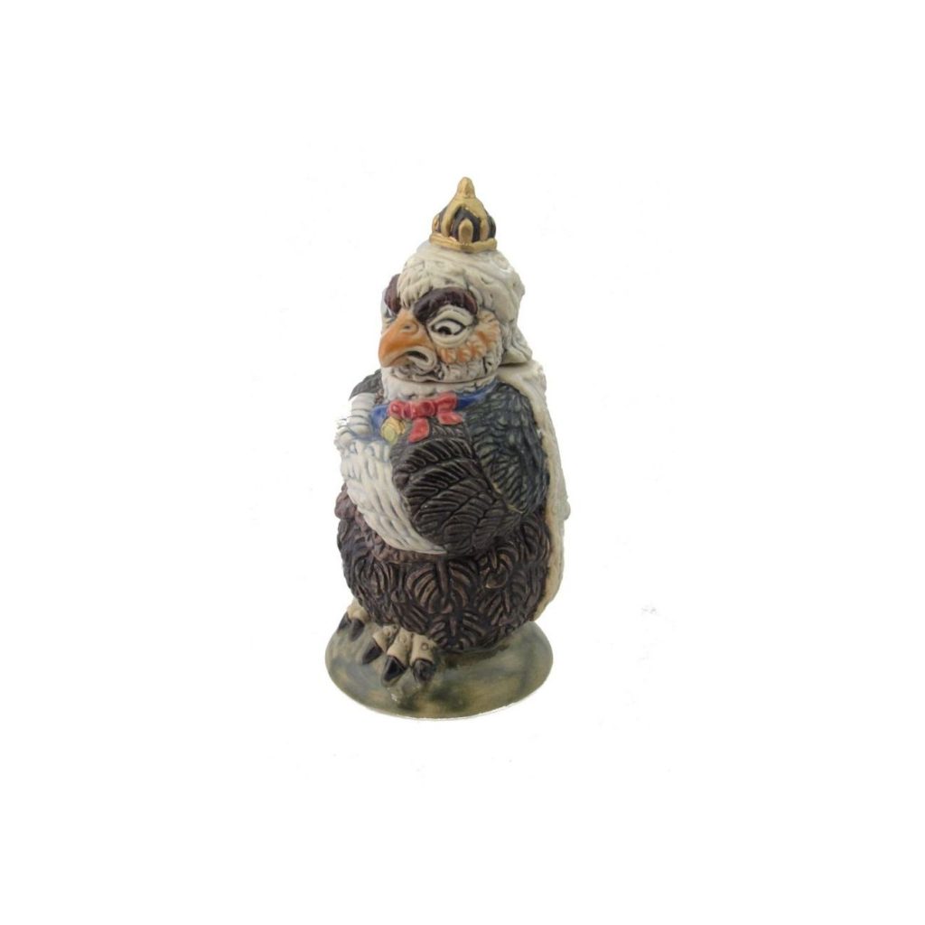 Queen Victoria Grotesque Bird by Burslem Pottery - Stoke Art Pottery