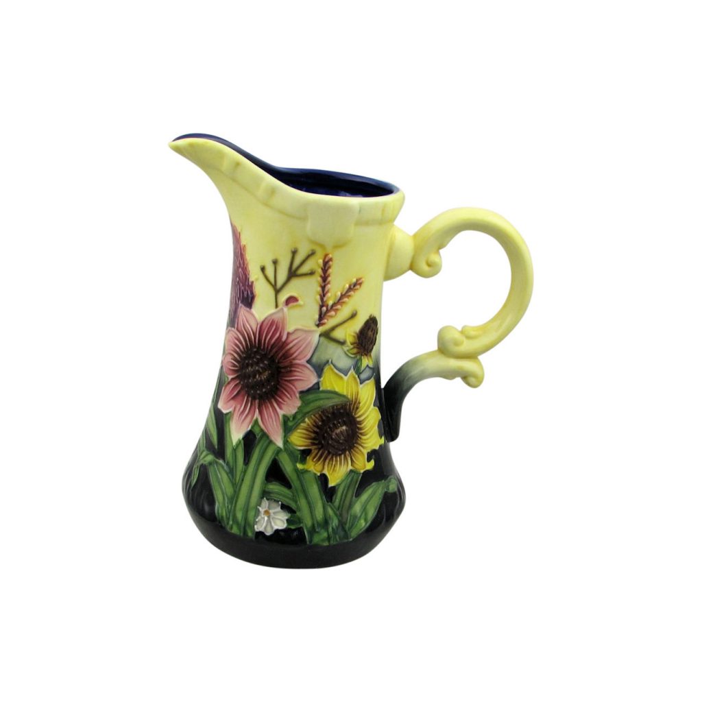 Summer Bouquet Design Jug by Old Tupton Ware - Stoke Art Pottery