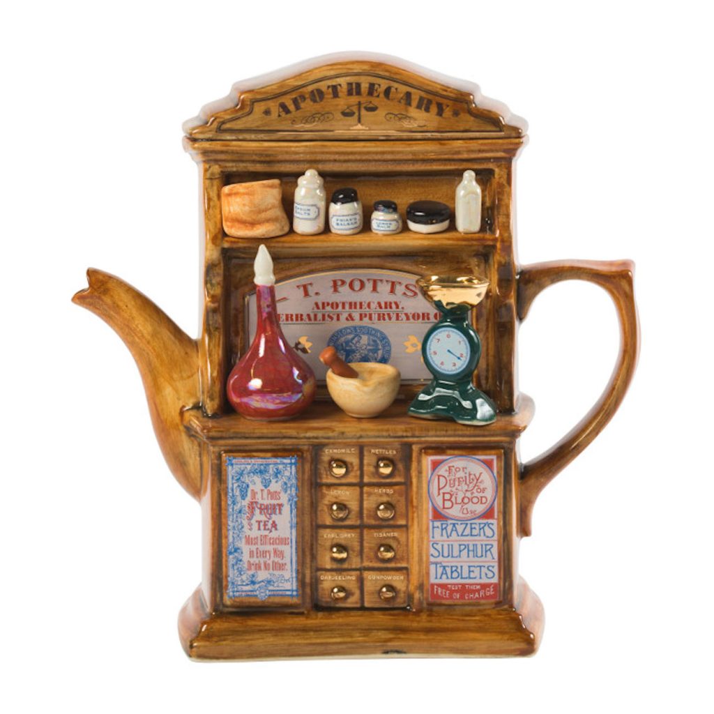Apothecary Teapot Large Size by Ceramic Inspirations - Stoke Art Pottery