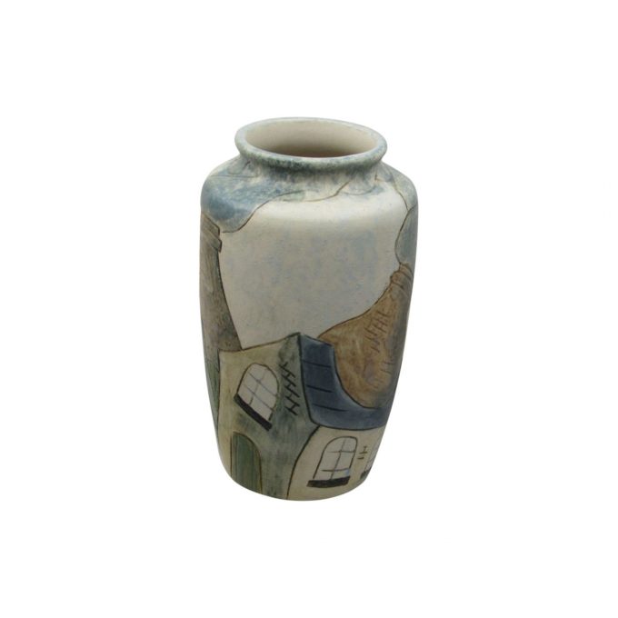 Burslem Pottery Stoneware Vase Burslem Design - Stoke Art Pottery