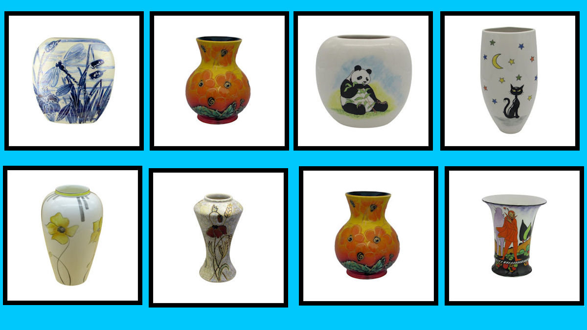 British Art Pottery | Hand Cast Hand Painted Art Pottery - Stoke Art ...