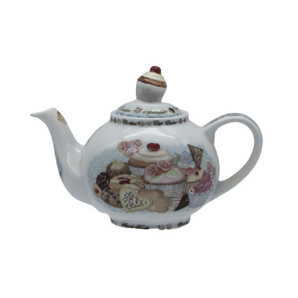 Cupcakes Design Teapot by Paul Cardew International. - Stoke Art Pottery