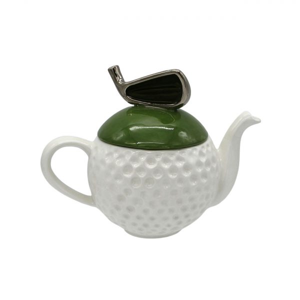Golf Ball Teapot Made by Carters of Suffolk - Stoke Art Pottery