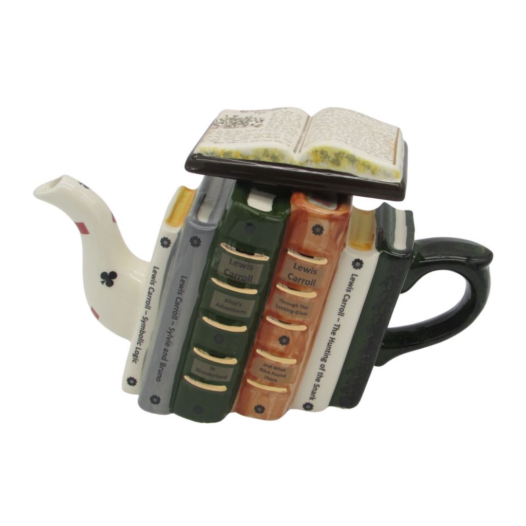 Lewis Carroll Books Teapot Carters of Suffolk - Stoke Art Pottery