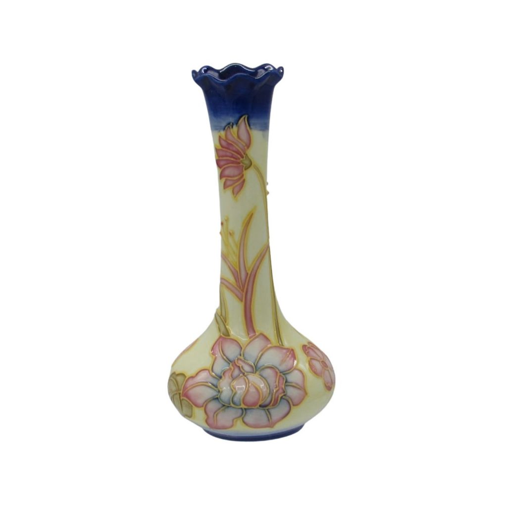 Spring Bouquet Design Bud Vase Old Tupton Ware - Stoke Art Pottery