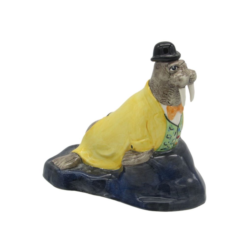 Beatlemania Walrus Figure Bairstow Pottery - Stoke Art Pottery