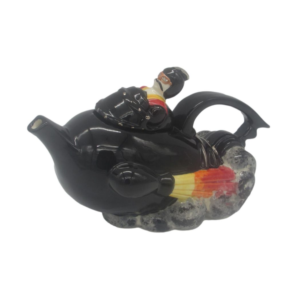 Rocket Man Teapot Two Cup Carters of Suffolk. - Stoke Art Pottery