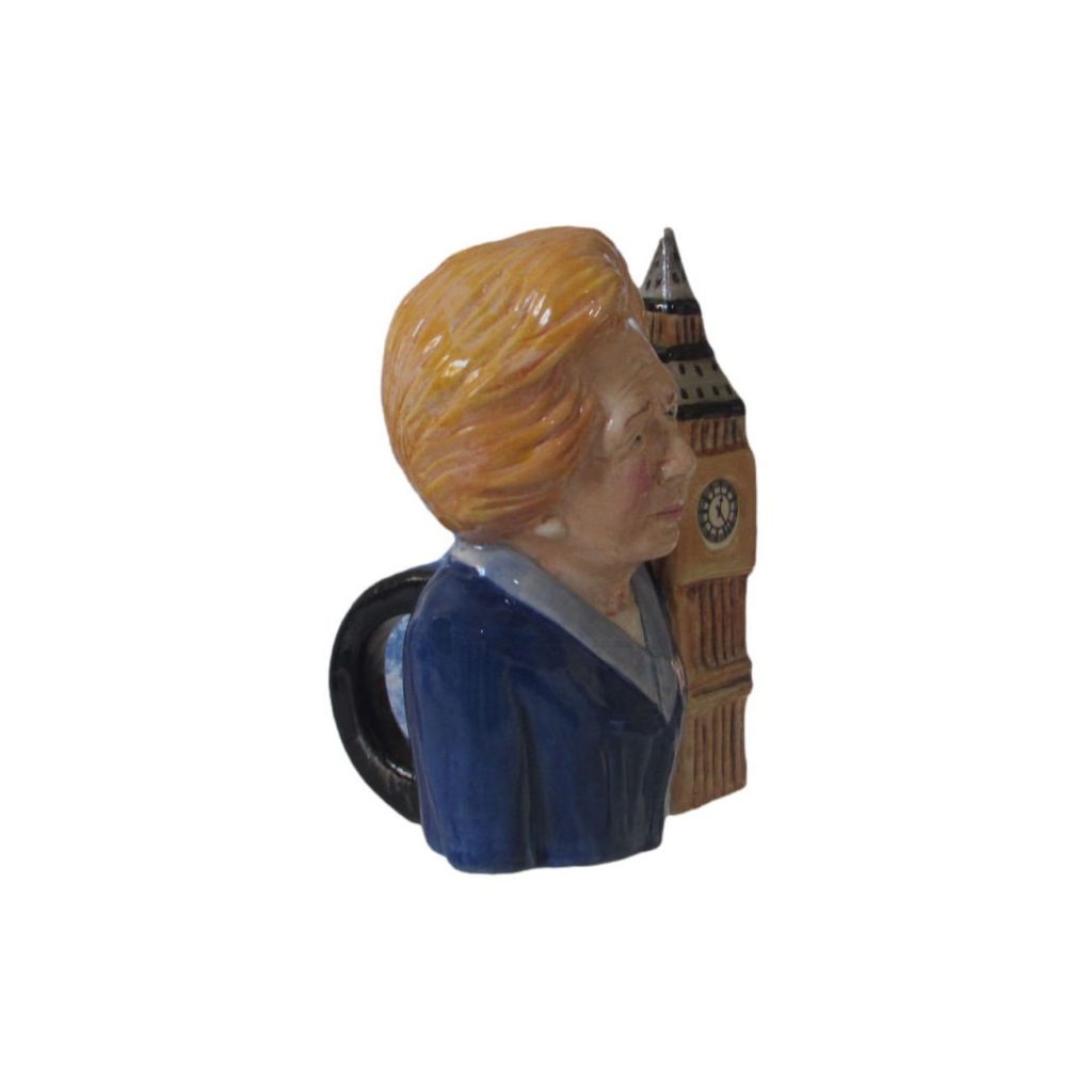 Margaret Thatcher Big Ben Toby Jug Bairstow Pottery - Stoke Art Pottery