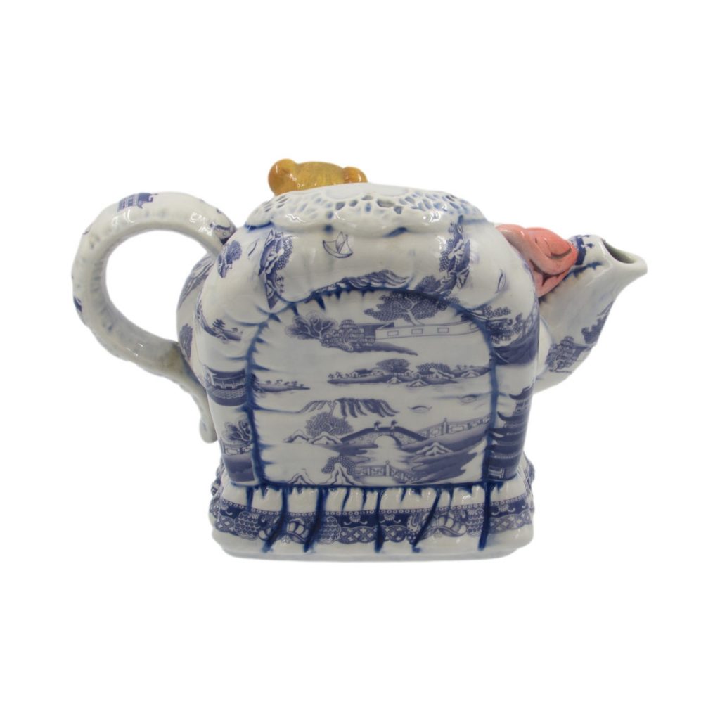 Paul Cardew Tea Time Teapot Made for Ringtons Tea - Stoke Art Pottery