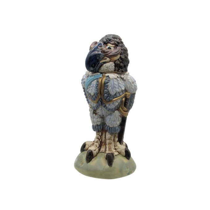 King Charles I Design Grotesque Bird Burslem Pottery - Stoke Art Pottery