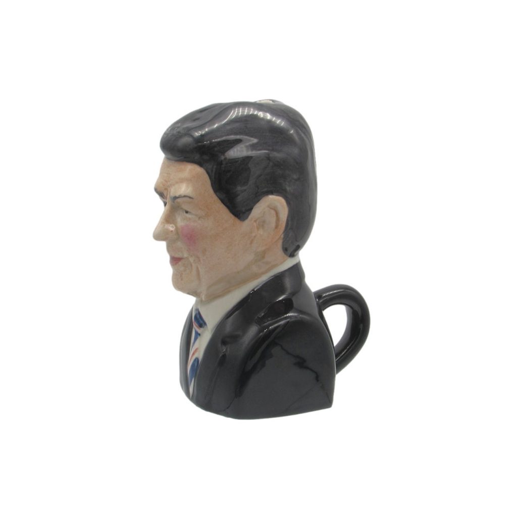 President Ronald Reagan Toby Jug Bairstow Pottery - Stoke Art Pottery